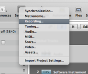 Choosing the Recording Path - Logic Studio Training Wiki