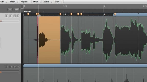Logic Pro Audio Editing Part 2 - Flex Time - Logic Studio Training
