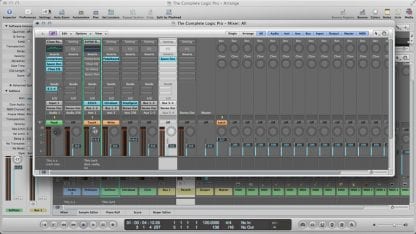 Logic Pro Mixing Part 1 - Channel Strip Types and Controls - Logic ...