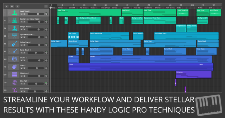6 Time-Saving Logic Pro Tips for Busy Music Producers to Streamline ...