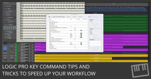 Your Logic Pro Key Command Cheat Sheet - Logic Studio Training
