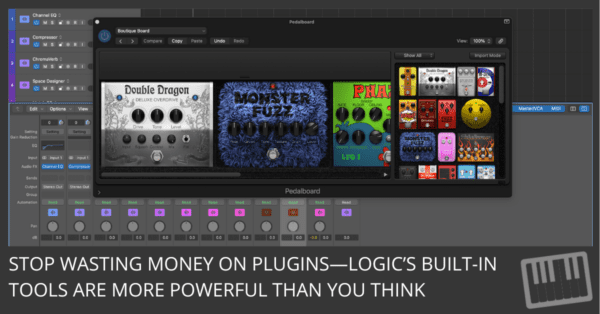 Free is the New Premium: Logic Pro’s Built-in Plugins That Rival Paid Ones - Logic Studio Training