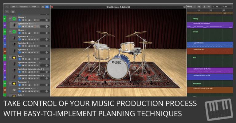 From Overwhelmed to Organized: 7 Track Planning Hacks That Work - Logic Studio Training