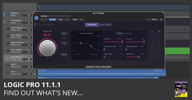Logic Pro 11.1.1 Update - Logic Studio Training