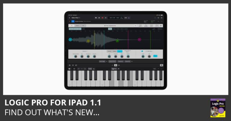 Logic Pro for iPad 1.1 Update - Logic Studio Training