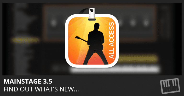 MainStage 3.5 Update - Logic Studio Training