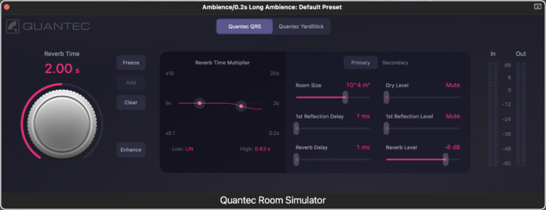 How to Master Reverb with the Quantec Room Simulator in Logic Pro ...