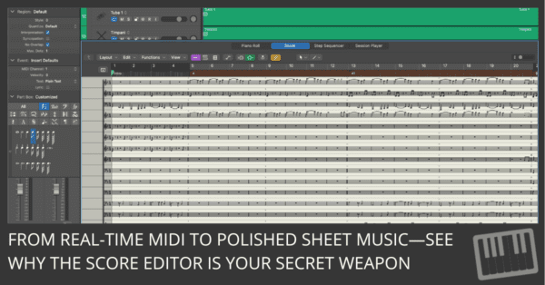 Why Logic Pro’s Score Editor Is a Composer’s Best Friend (5 Must-Know ...